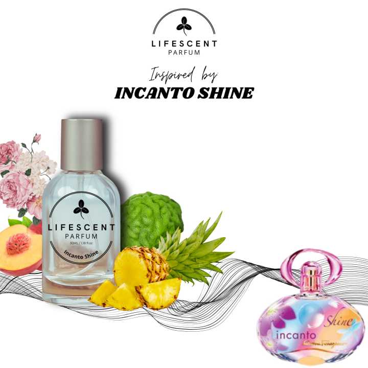 Parfum Incanto Shine / Parfum Unisex 30 ML by Lifescent Parfum | Lazada ...