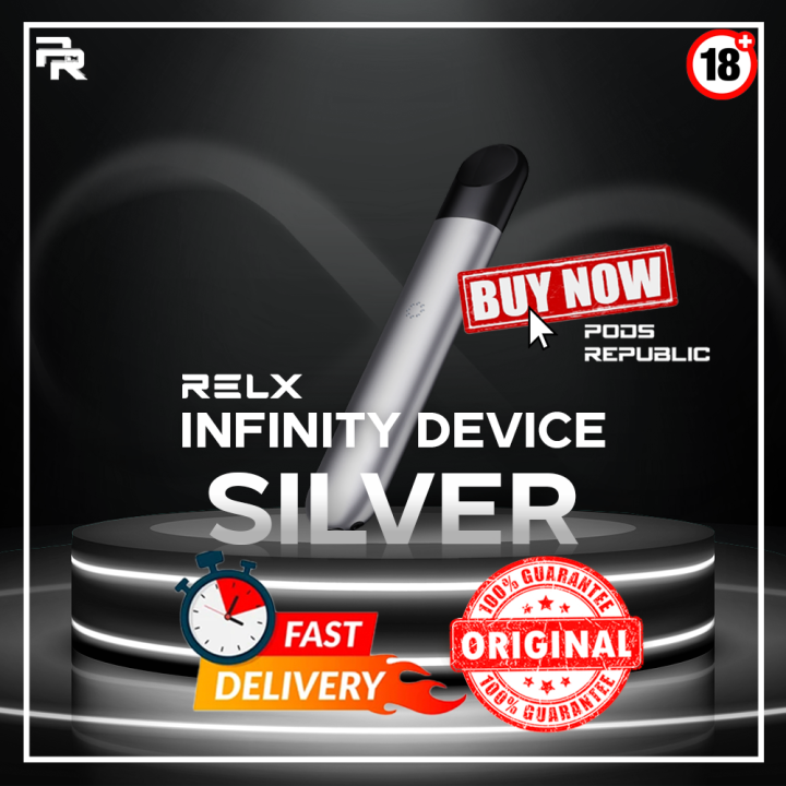RELX Infinity Device Pro - Silver SuperSmooth | Lazada Indonesia