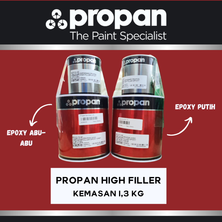 [Sulsel-Sulbar] Propan High Filler Epoxy (Cat Dasar Propan) 1,3 KG Set ...