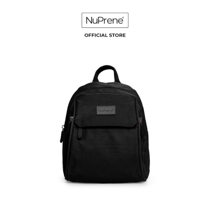 NuPrene - The Raya Mini Backpack - Water-Resistant Backpack in Black ...