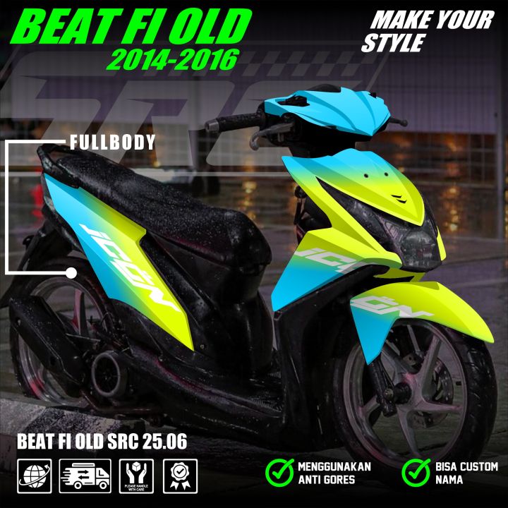 Decal Sticker Beat fi Old 2014 2015 2016 full body Dekal Stiker ...