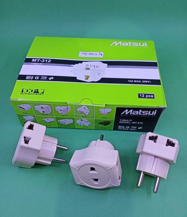 STEKER T-MULTI MATSUI 3 CABANG | Lazada Indonesia