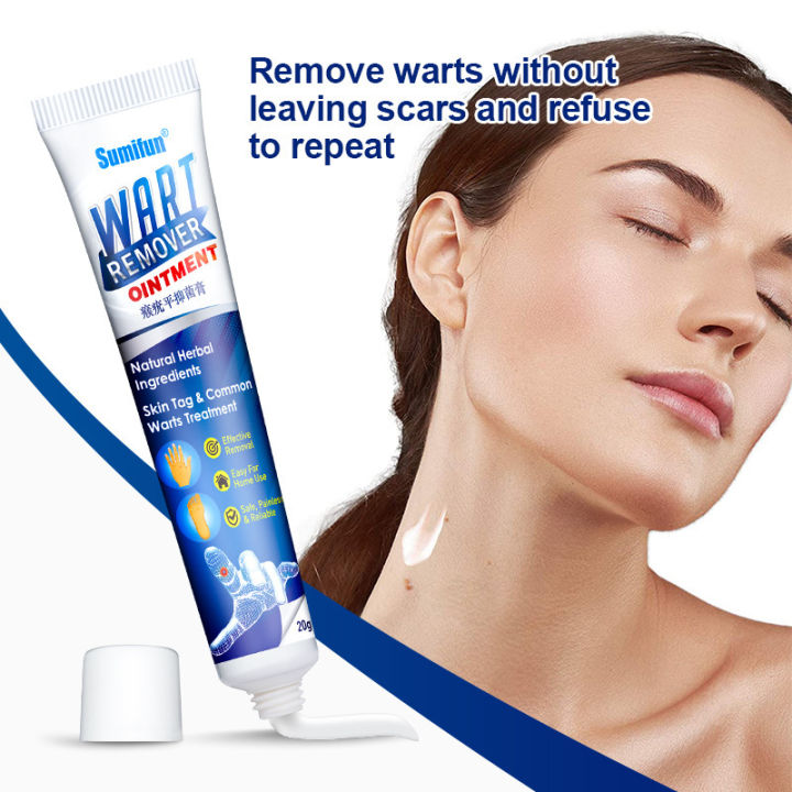 【Sunmifun】Warts Remover Original Cream Skin Tag Remover Corn Plaster ...