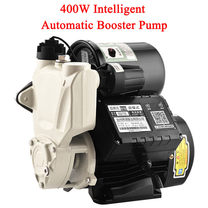 400W 220V Intelligent Automatic Booster Water Pump Pipeline Booster ...