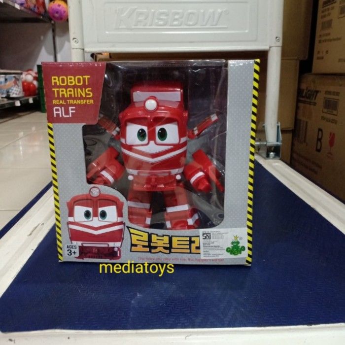 mainana anak robot train sedang kay dan alf - Merah | Lazada Indonesia