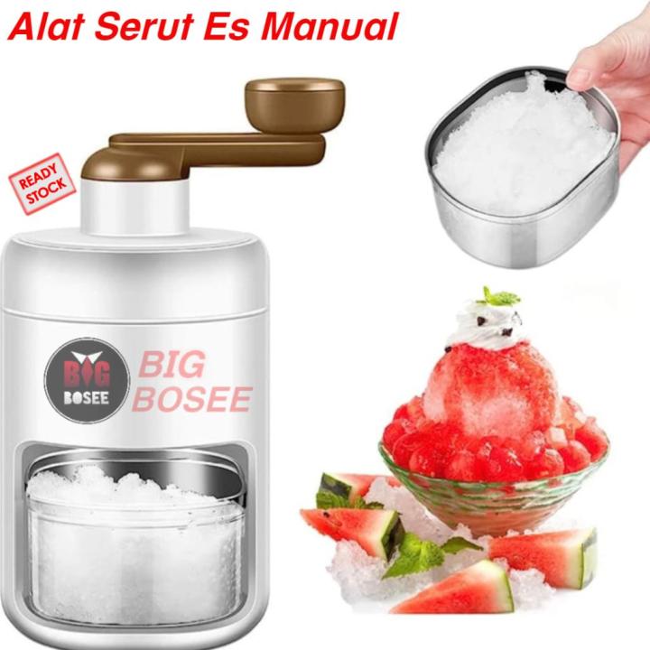 Alat Serus Es Manual // Parutan Es Serut Buah // Ice Shaver Portable ...