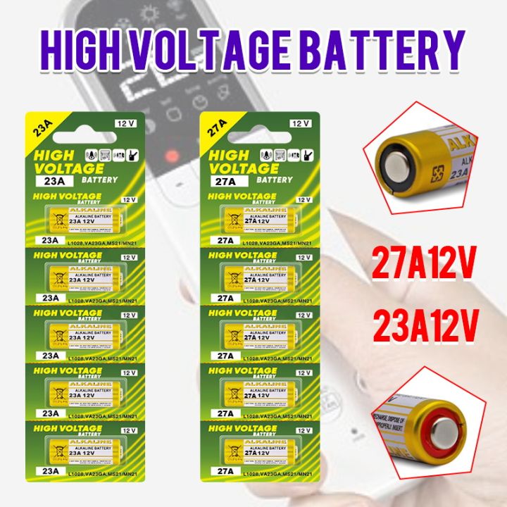 Doorbell battery 12v 27A (1pack=5pcs) | Lazada PH