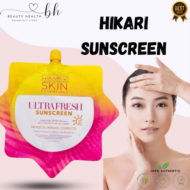 Original Hikari Ultra White Sunscreen SPF 50 Shield Your Skin From ...