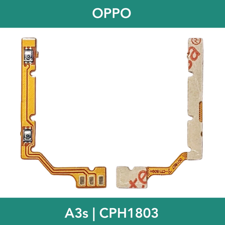 แพรปุ่มเพิ่มเสียง/ลดเสียง | OPPO A3s - CPH1803 | PCB Volume | อะไหล่มือ ...