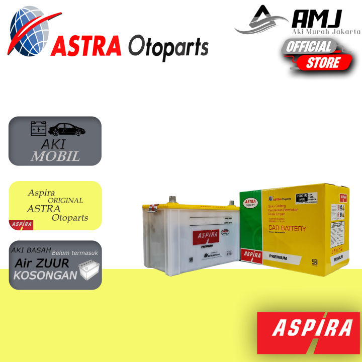 Aki Mobil Mitsubishi Strada N70Z ASPIRA ASTRA Aki Basah 12V / 75Ah ...