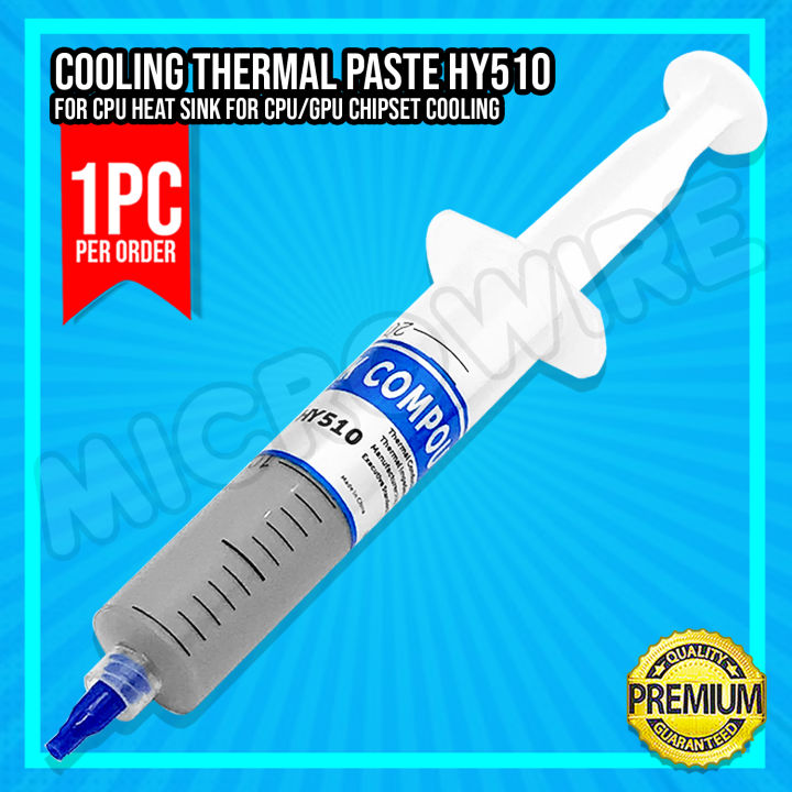 MW HY510 Cooling Thermal Paste – Ideal for CPU & GPU Chipset Heat Sink ...