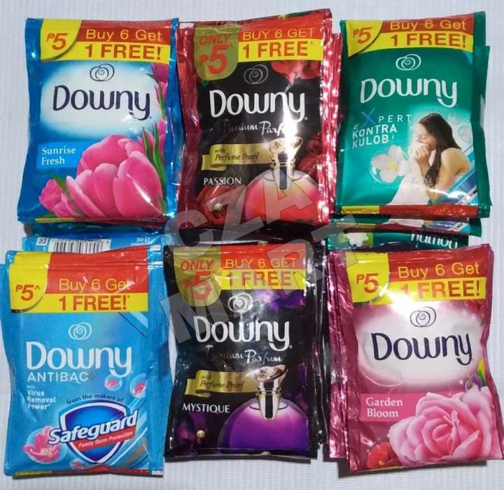 Downy Fabric Conditioner in Different Variants (Buy 6 Sachets, Get 1 ...