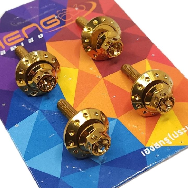 HENG Motorcycle Visor Mount Bolts - Fits Nmax, Aerox, Adv 150 Pcx 160 ...