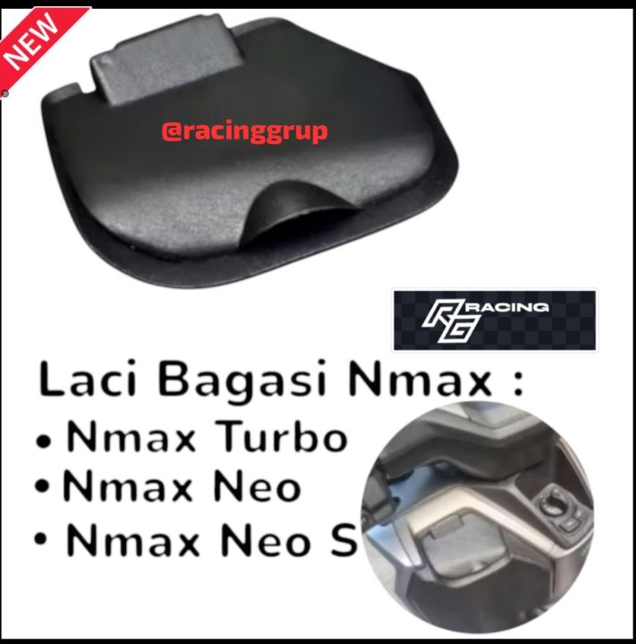 PROMO TUTUP LACI NMAX MODEL BARU PAKAI TEKAN TOMBOL BUAT MEMBUKA LACI ...