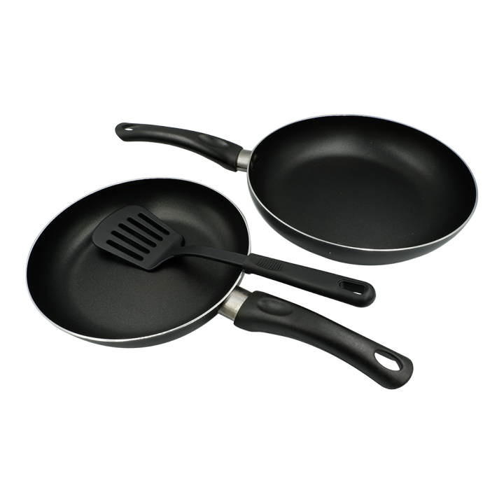 METRO COOKWARES 3PC ALUMINUM FRY PAN SET PCW 5363 | Lazada PH