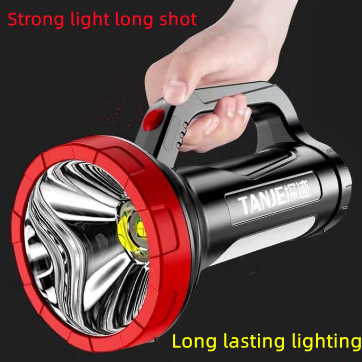 Flashlight strong light charging outdoor ultra-bright long-range ...