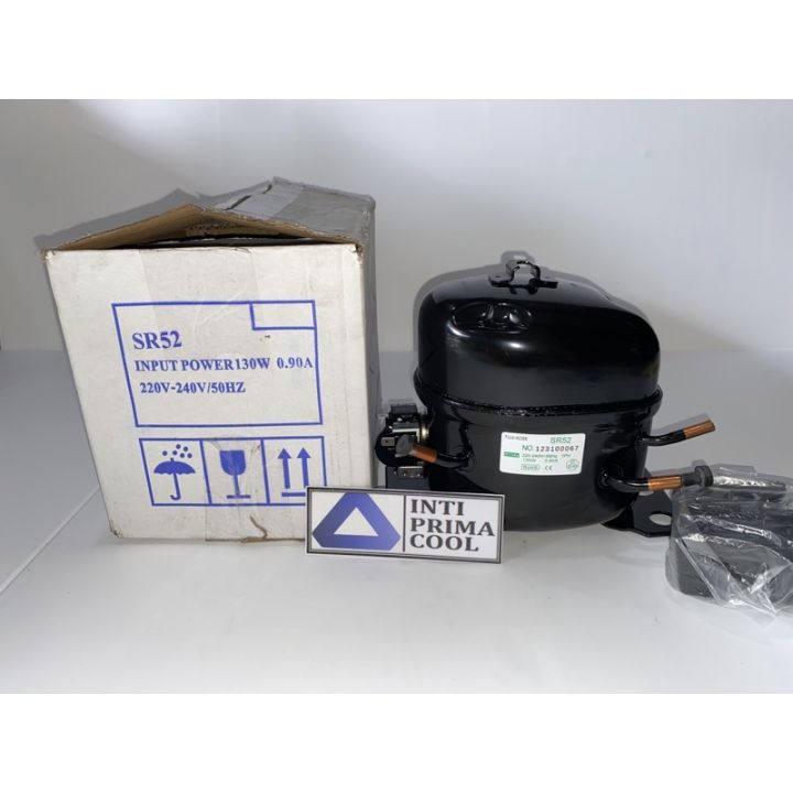 Kompresor kulkas/compressor kulkas 2 pintu merk fuji SR52 1/6 PK/HP ...