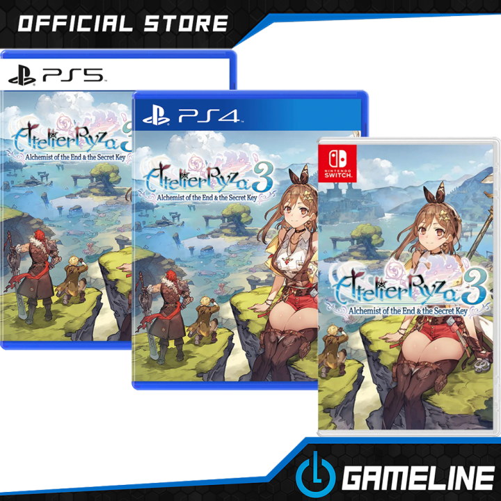 Atelier Ryza 3 Alchemist of the End & The Secret Key - NS/PS4/PS5 (ASIA/R3) | Lazada PH