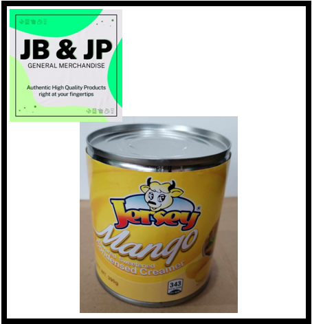 JERSEY MANGO Flavored Sweetened Condensed Creamer 390g | Lazada PH