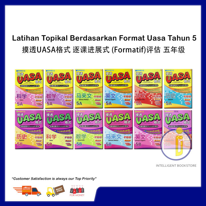 [Intelligent] Hup Lick 合力 华小SJKC 跟着课文走摸透UASA格式 五年级 Latihan Topikal ...