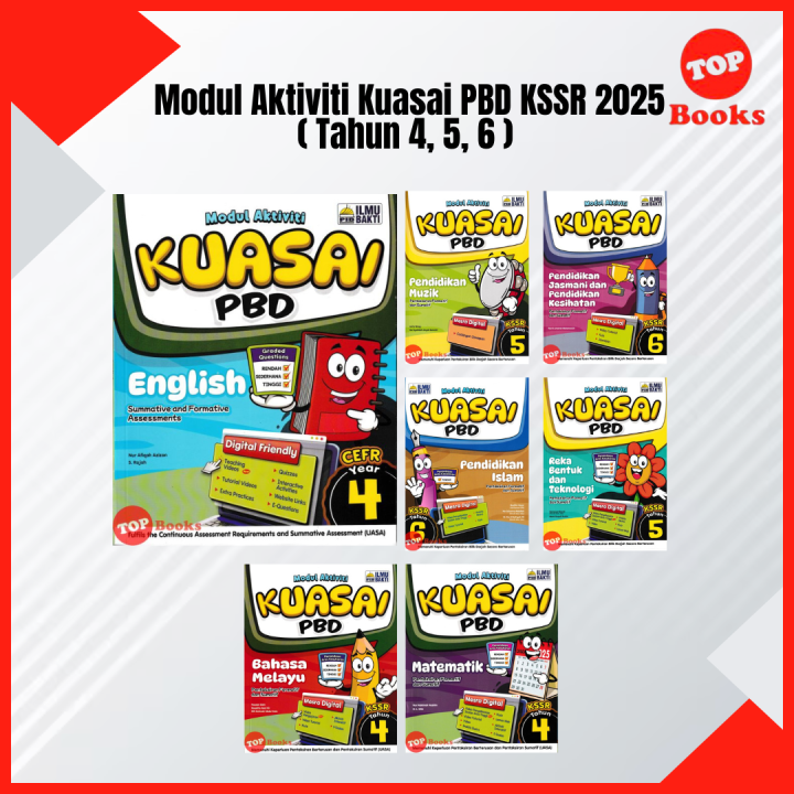 [TOPBOOKS Ilmu Bakti] Buku Latihan : Modul Aktiviti Kuasai PBD Tahun 4 5 6 KSSR (2025) | Lazada