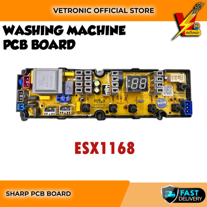 SHARP WASHING MACHINE PCB BOARD ESX1168 | Lazada