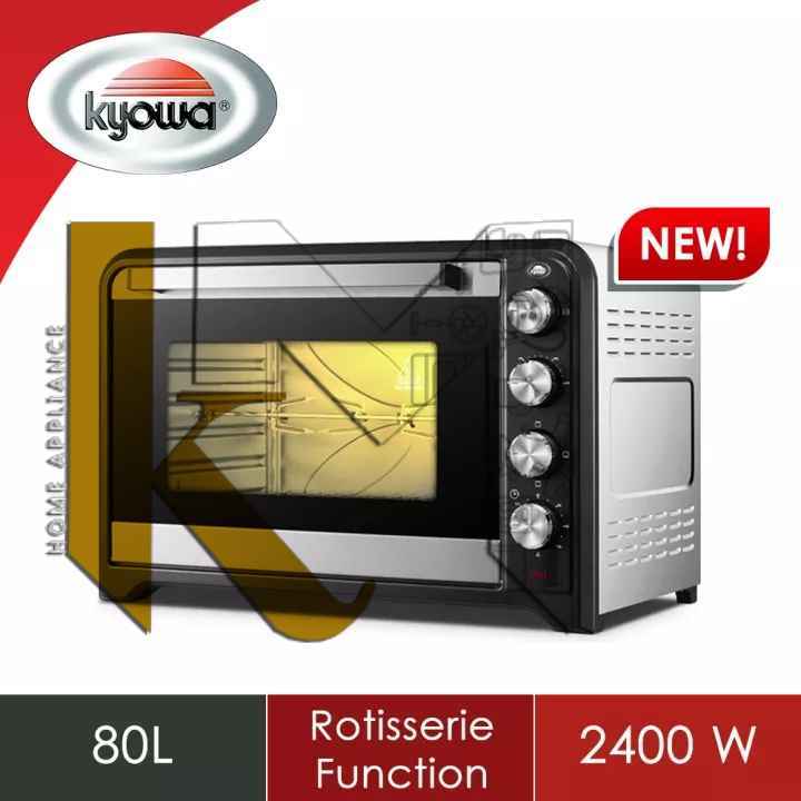 SY 80 liters Electric Oven capacity (KW-3340) Stainless Steel Body size ...