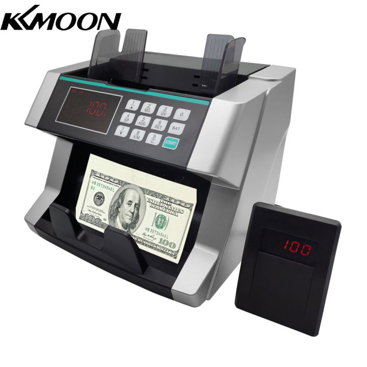 Kkmoon Money Counter Machine Counterfeit Bill Detector Automatic Money