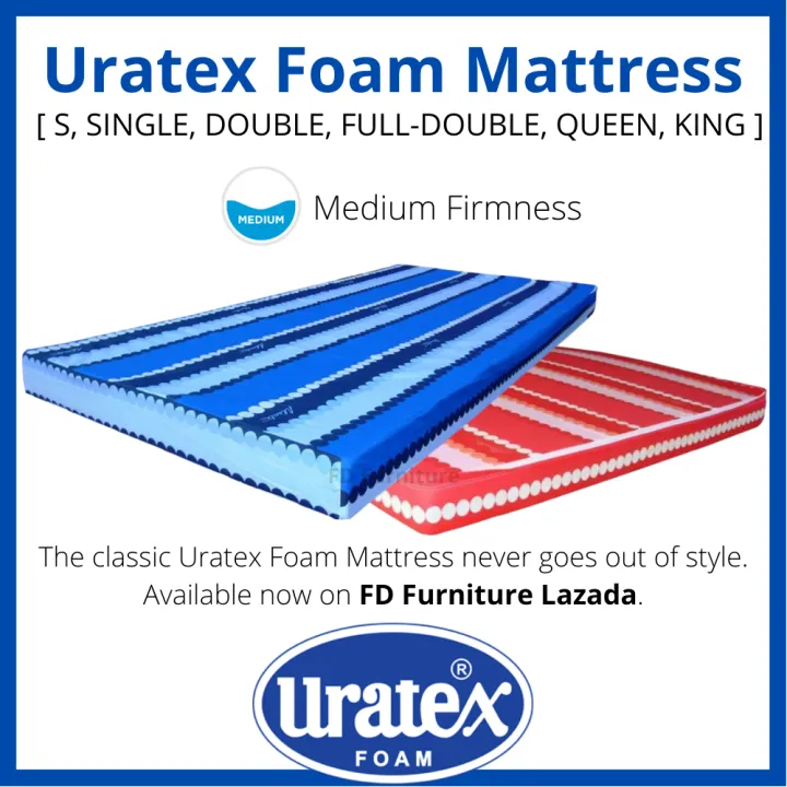 ORIGINAL URATEX FOAM Mattress 6InchesX75 ALL SIZES ( 6x30x75 / 6x36x75 ...