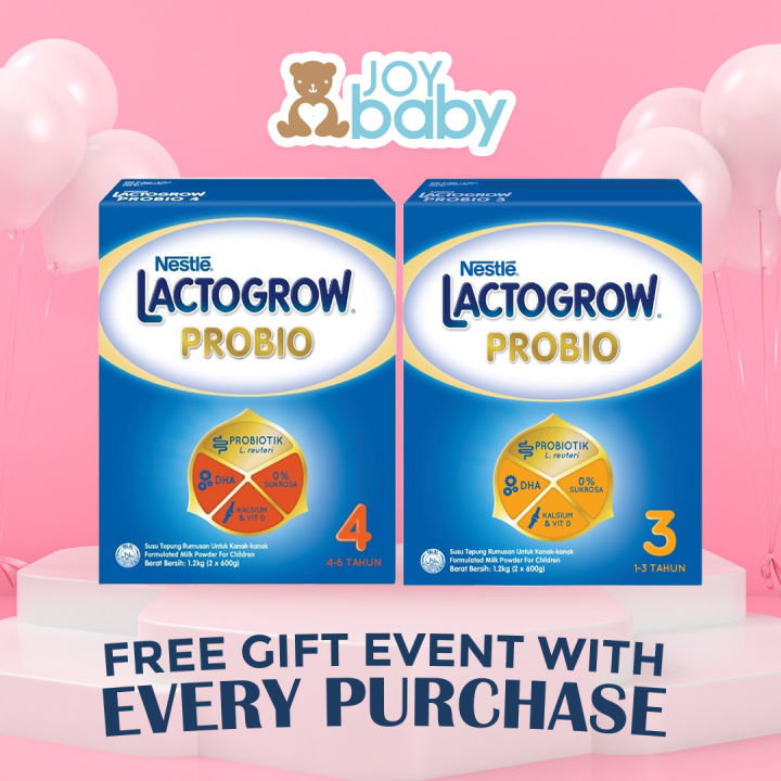 Nestle Lactogrow Milk Formula (1.2kg refill)(Stage 3/4) | Lazada Singapore