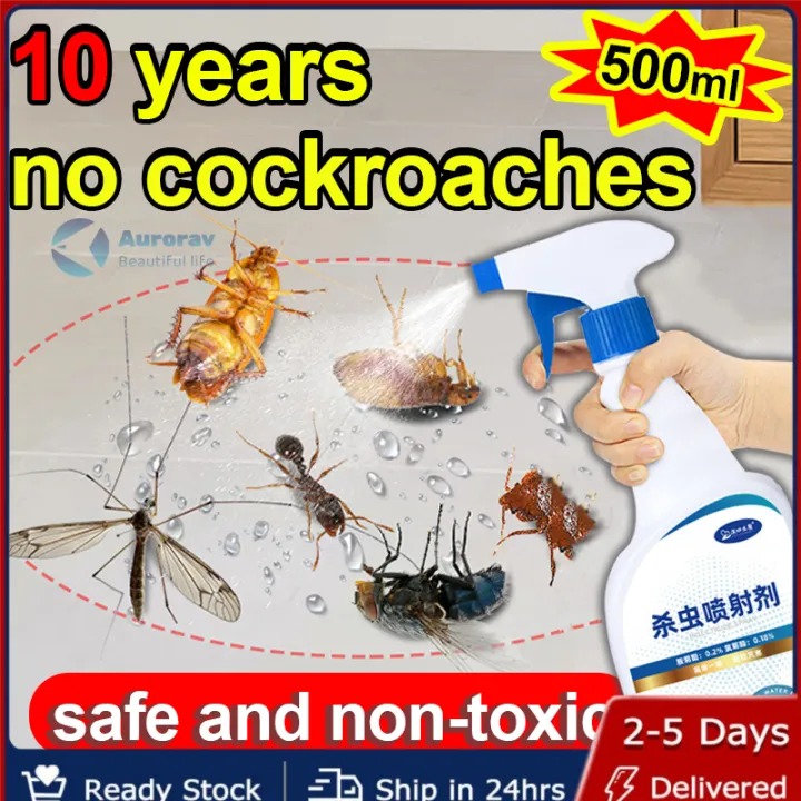🥇500ML Pest free🥇mosquito killer aerosol insecticide spray cockroach ...