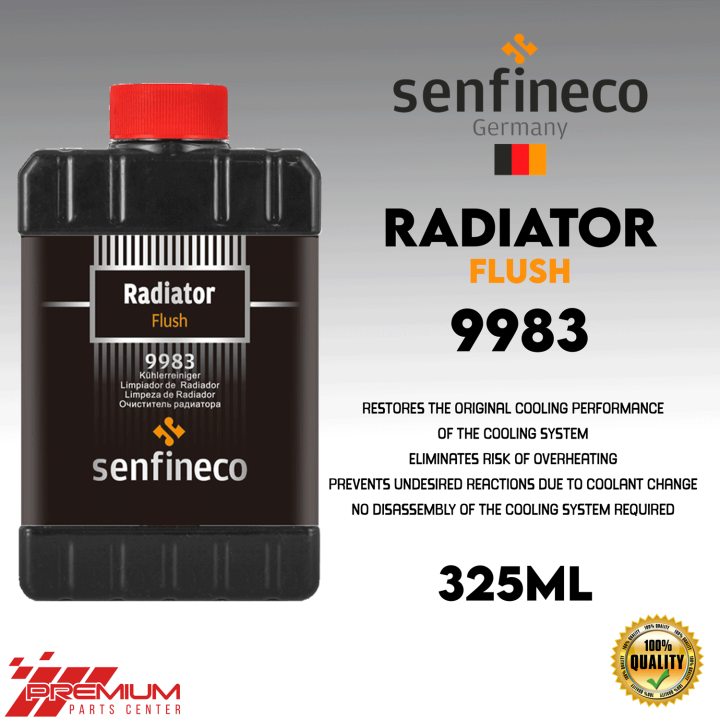 Senfineco Radiator Flush 325ml - Radiator Cleaner | Lazada PH