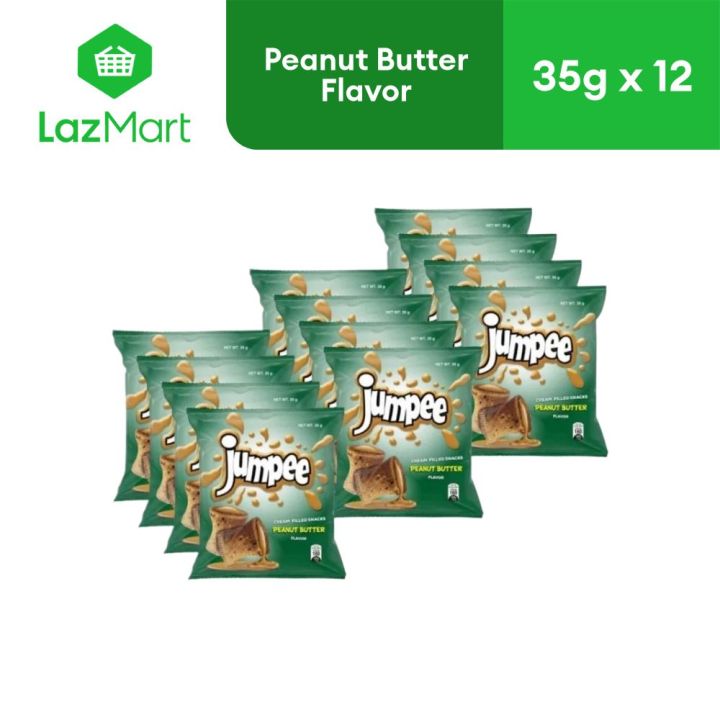 Jumpee Peanut Butter 35G-Pack of 12 | Lazada PH