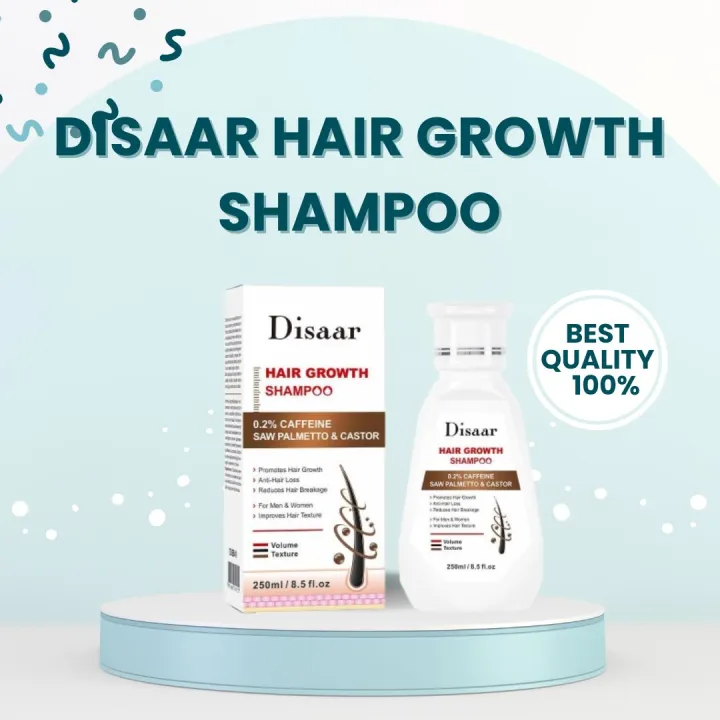 Disaar Hair Growth Shampoo Anti-Hair Loss Strengthen Scalp Nourish ...