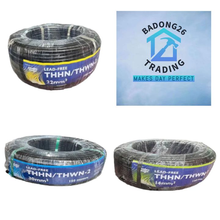 PHELPS DODGE THHN WIRE PER METER ONLY (14mm #6) (30mm #2) (38mm #01 ...