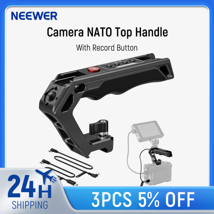 NEEWER NATO Top Handle With Record Button With QR NATO Clamp For Sony ...