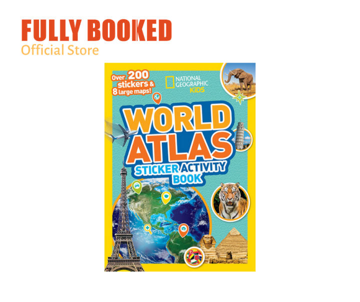 World Atlas: Sticker Activity Book (Paperback) | Lazada PH