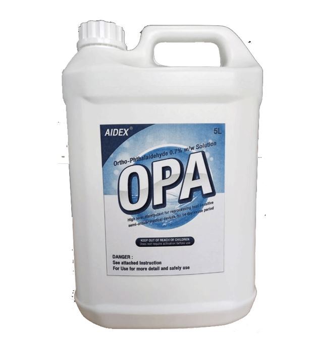 AIDEX OPA 0.7% Ortho-phthalaldehyde น้ำยาแช่ทำลายเชื้อสำหรับอุปกรณ์ทาง ...
