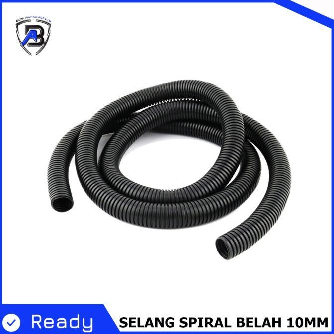 TERMURAH !!! SELANG KABEL MODEL BELAH SPIRAL PELINDUNG KABEL 10MM X ...
