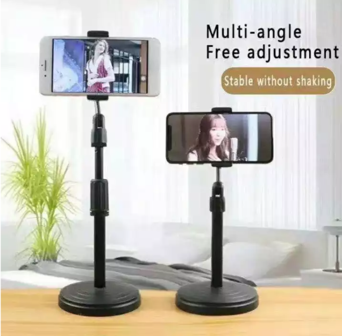 Retractable Phone Stand Holder Desktop Microphone Stand Adjustable ...