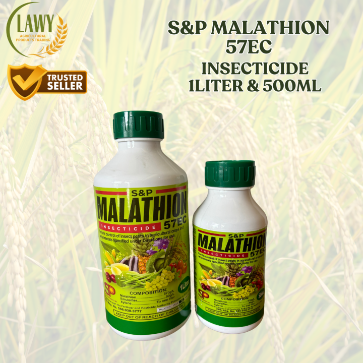 S&P MALATHION 57EC 1LITER & 500ML INSECTICIDE | Lazada PH