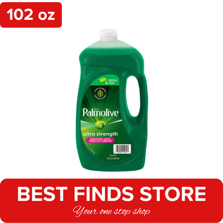 Palmolive Ultra Strength Dishwashing Liquid, Original Scent (102 oz ...