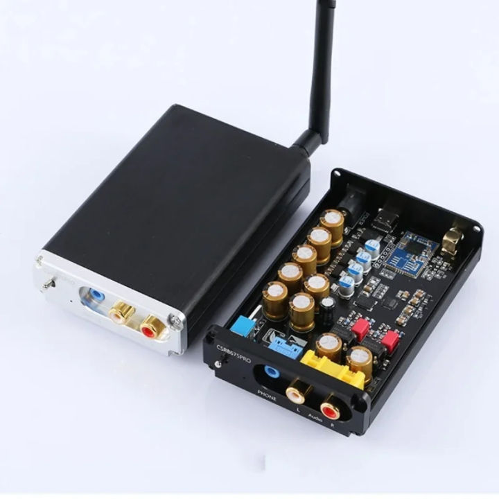 Lossless HiFi qcc3040 aptX HD Bluetooth 5.2 wireless receiver adapter es9018k2m I2S DAC decoder ...