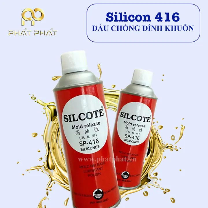Combo 2 Bình xịt vệ sinh tách khuôn công nghiệp Silicon Silcote SP-416 ...