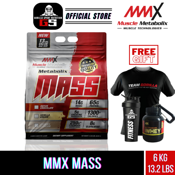 MMX Mass Gainer Halal Mass Mmx Metabolix Mass Gainer Bulking Naik Otot ...