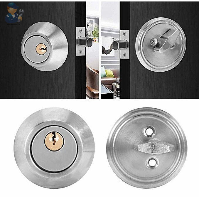 NEXA High Security Single Cylinder Deadbolt Lock Entrance Lockset ...