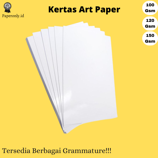 Kertas Art Paper A4 Art Paper 100 lembar 100/120/150 gsm | Lazada Indonesia