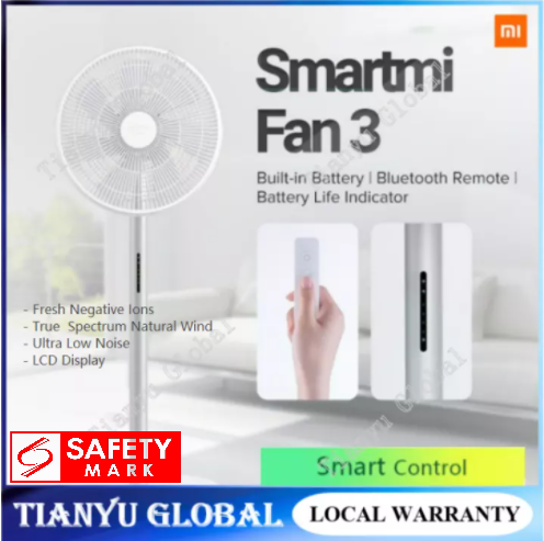 【SG READY STOCK】 Smartmi 3 2S Floor Fan DC Frequency Conversion ...