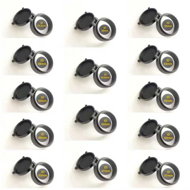 tutup flip up teleskope cover lensa teropong berbagai macam ukuran ...