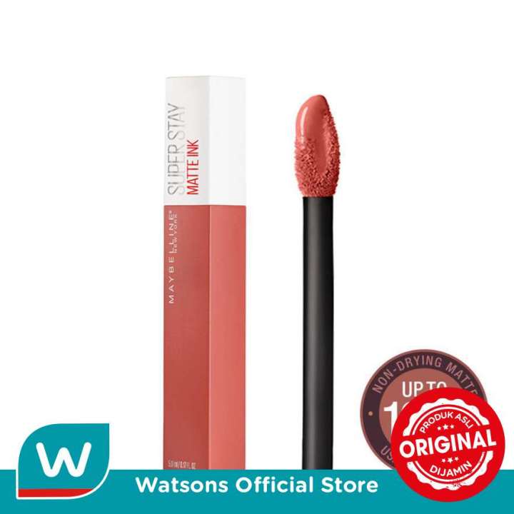 Maybelline Superstay Matte Ink Liquid Lipstick Self Starter | Lazada ...